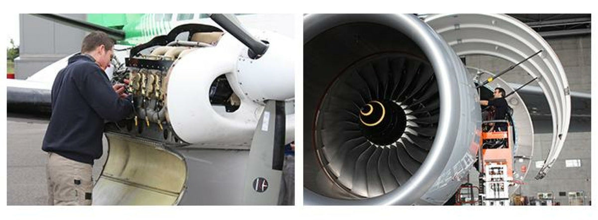 Borescopes for aircrafts and airplanes, especially for engine ...