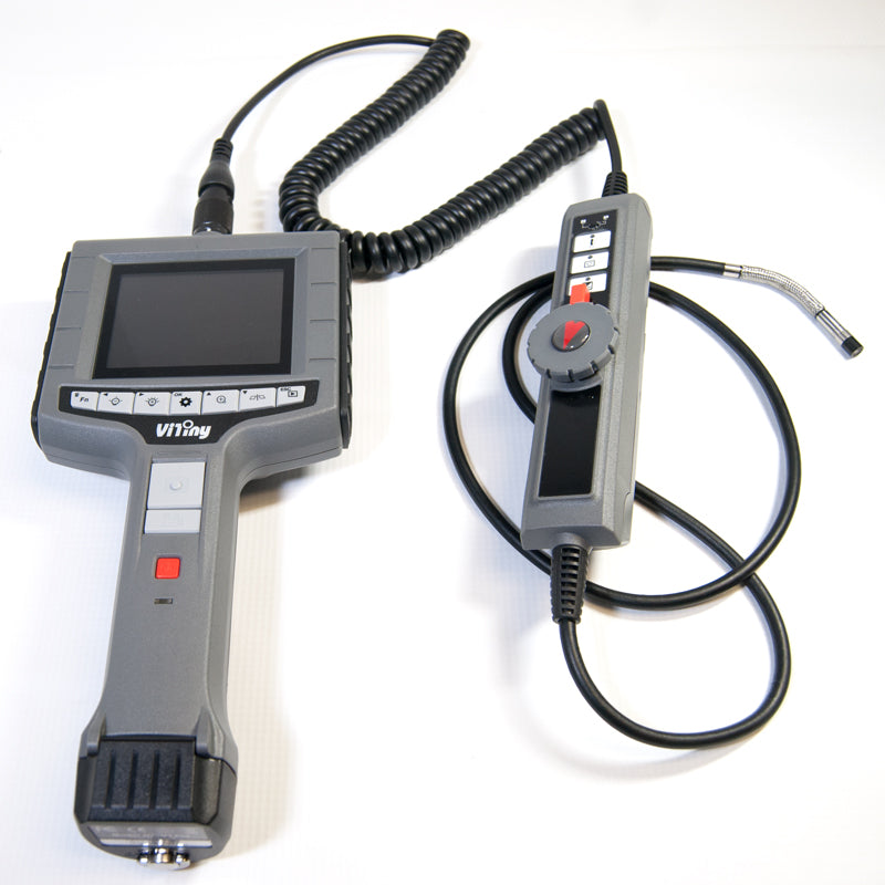 Vividia VT-400 LCD borescope with two probes, one 2-way articulation ...