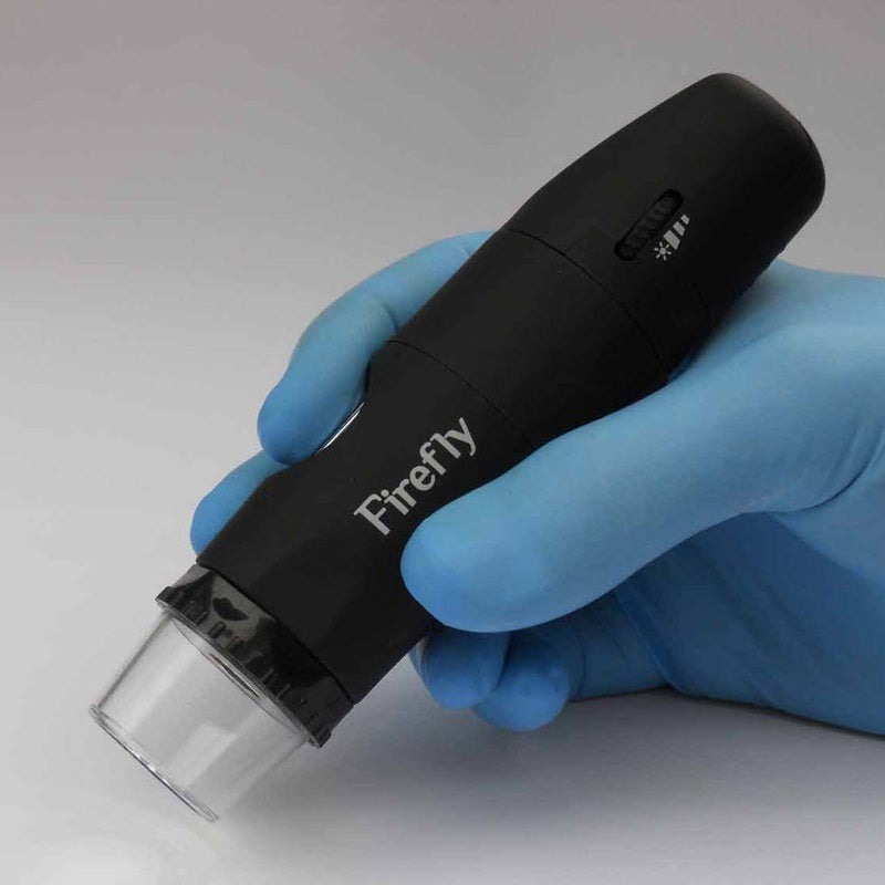 Firefly DE350 Wireless Polarized Handheld Digital Dermatoscope/Microsc ...