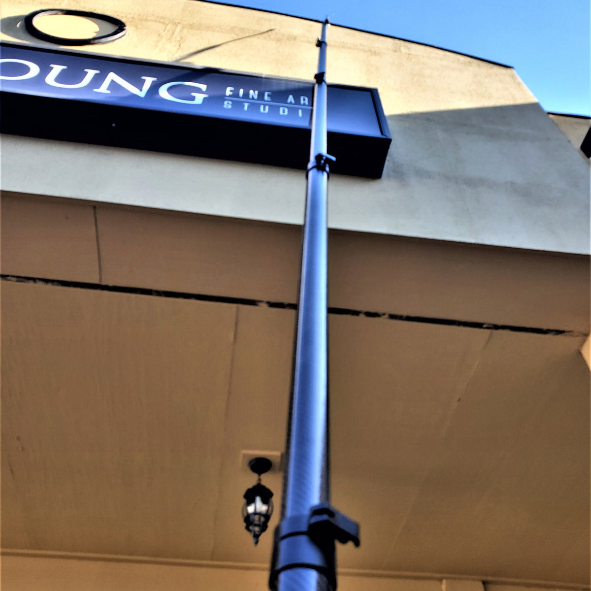 40 feet or 12 meter long pole inspection camera system with wireless ...