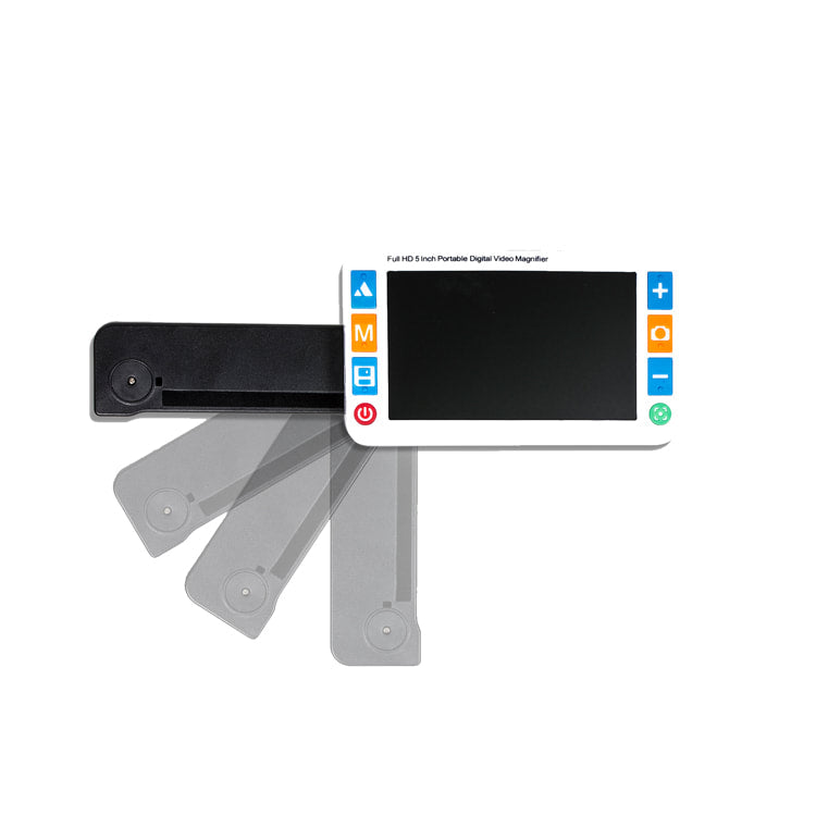 LVM-580 high end handheld portable 5 inch fixed focus dual-lens video ...