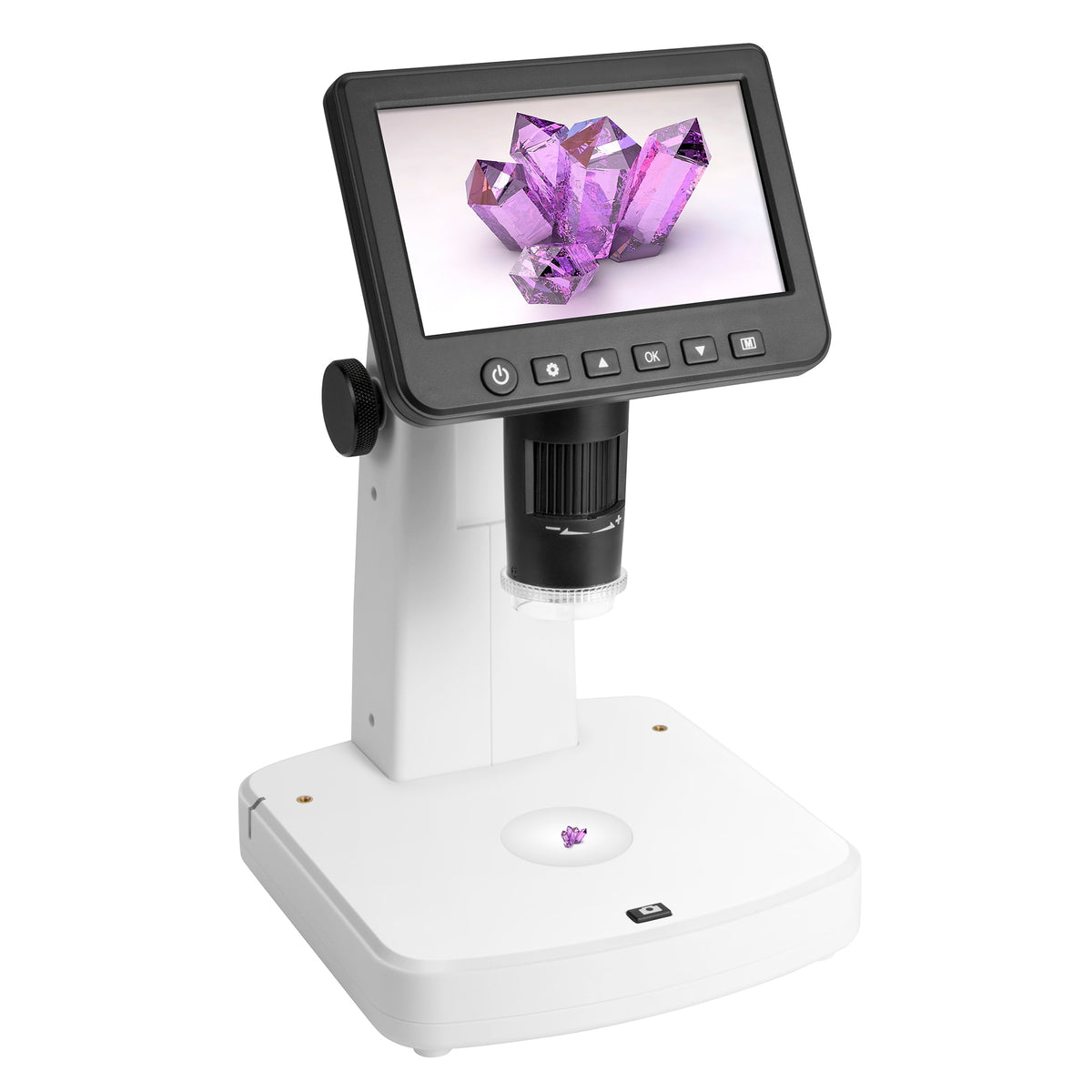 Vividia LM-058 Stand-Alone Tabletop 5-inch LCD Digital Microscope with ...