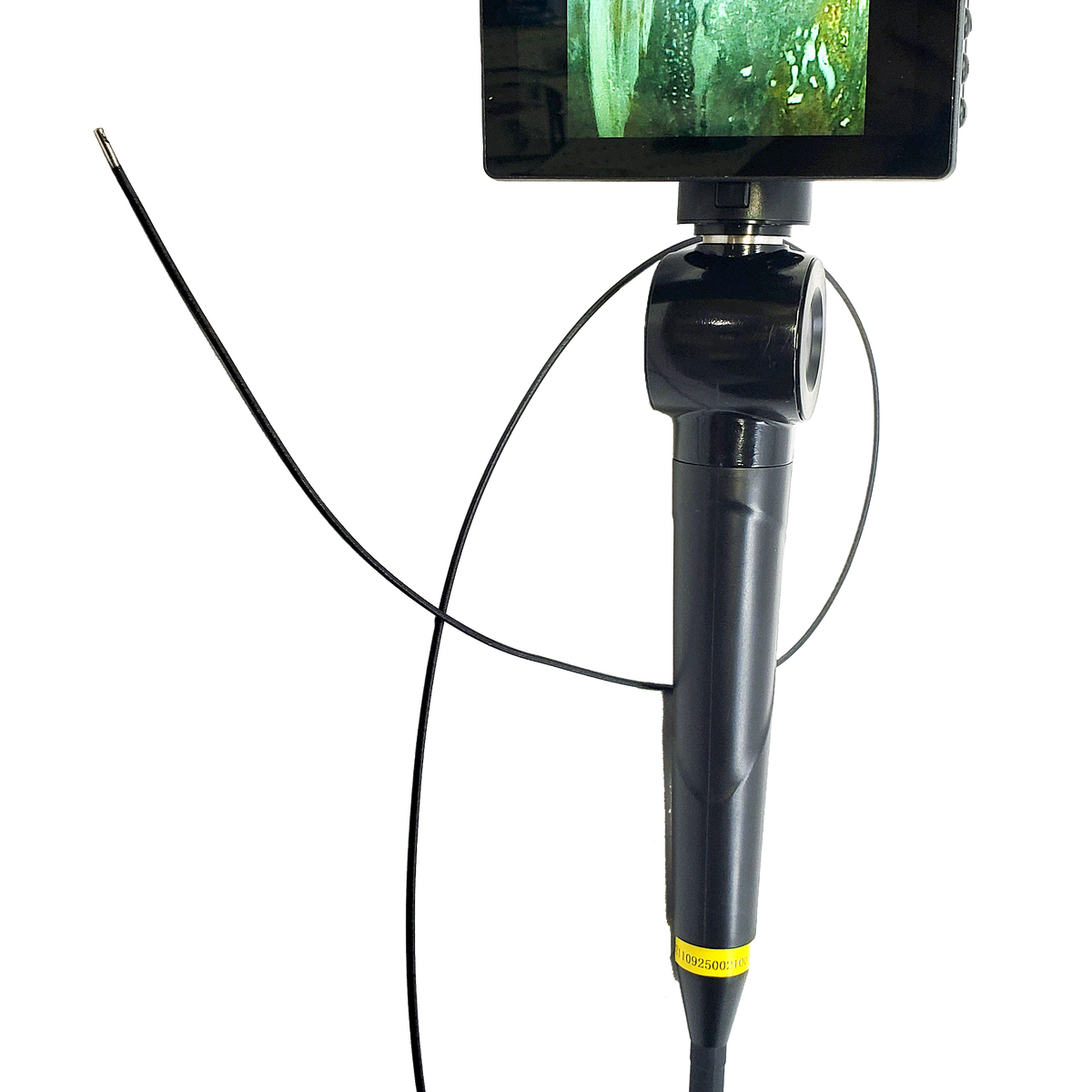 2mm diameter side-view non-articulation flexible borescope inspection ...
