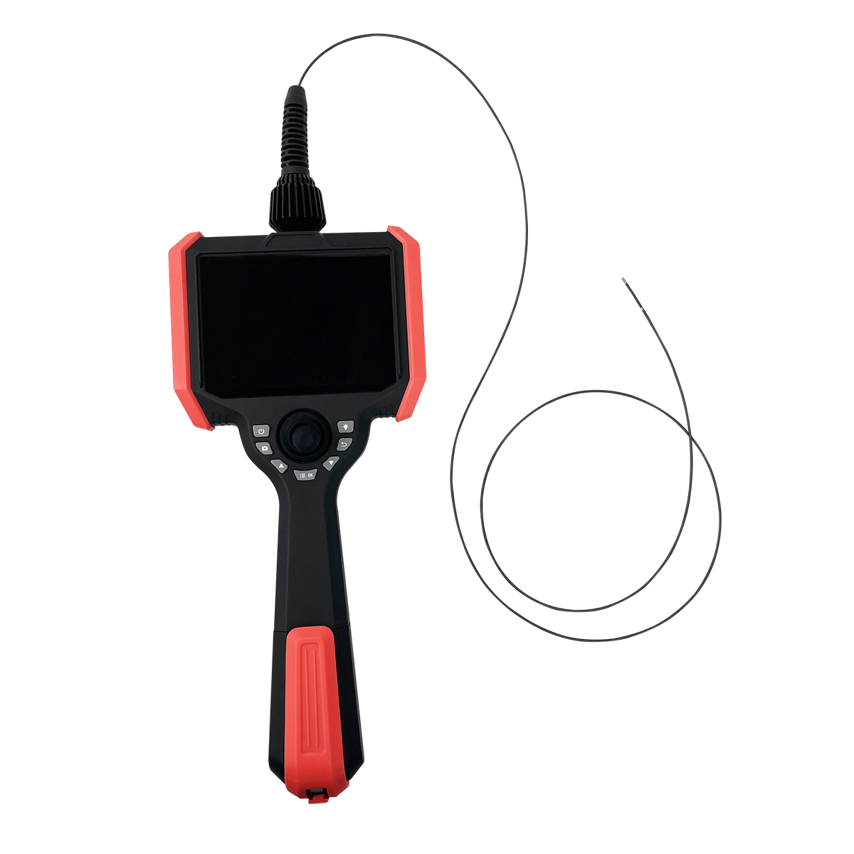 1.8mm diameter 2-way articulation flexible video side-view borescope ...