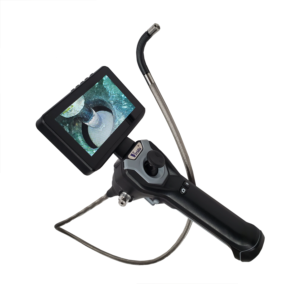 Vividia CX-8510M-28 working channel borescope Joystick Articulating ...