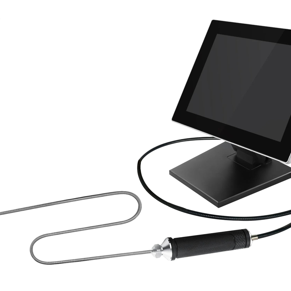 desktop inspection station with 10" or 15.6" monitor with various heavy ...