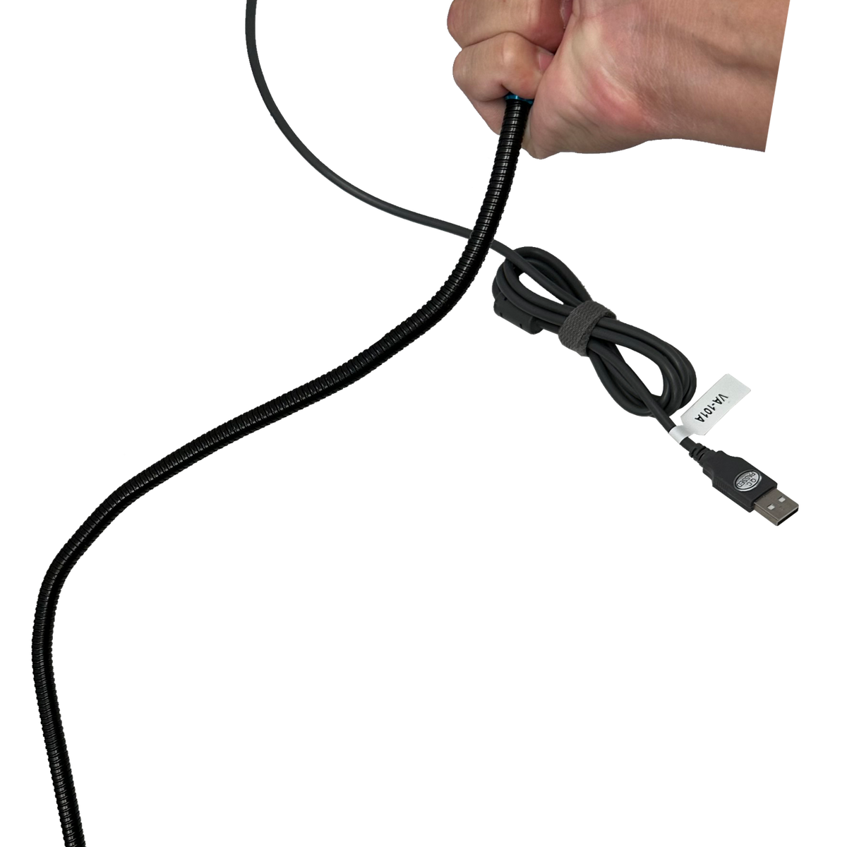 Vividia VA-108i USB gooseneck one-way articulation borescope for iPhone ...