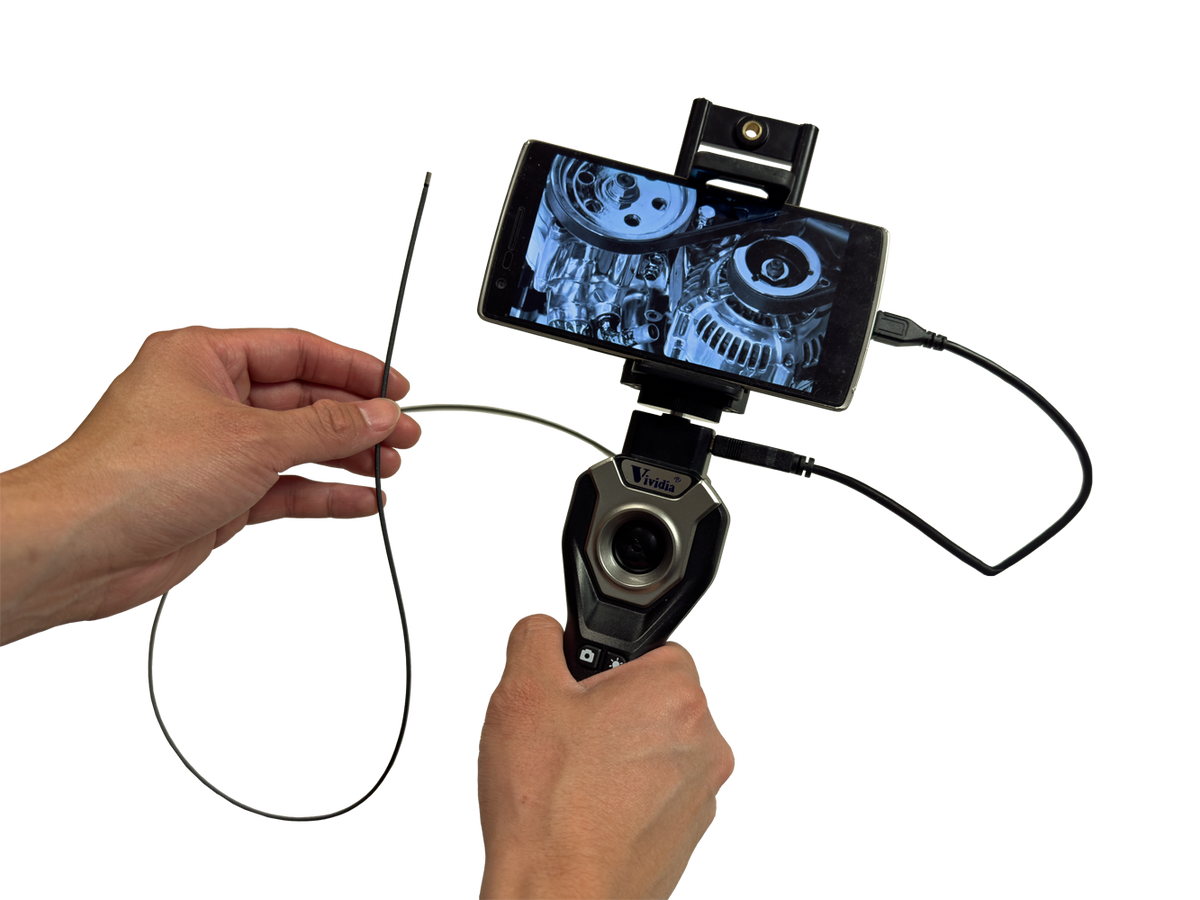 Vividia CX-0 Series 0.95mm to 3.8mm Flexible Small Diameter Borescope ...
